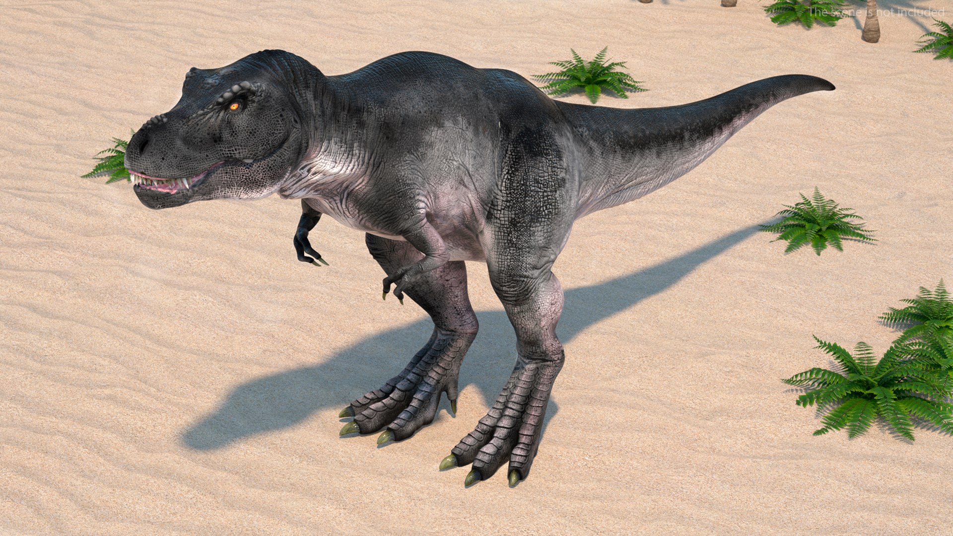 T Rex Eating Animated Rigged For Cinema 4D 3D Model - TurboSquid 2107990