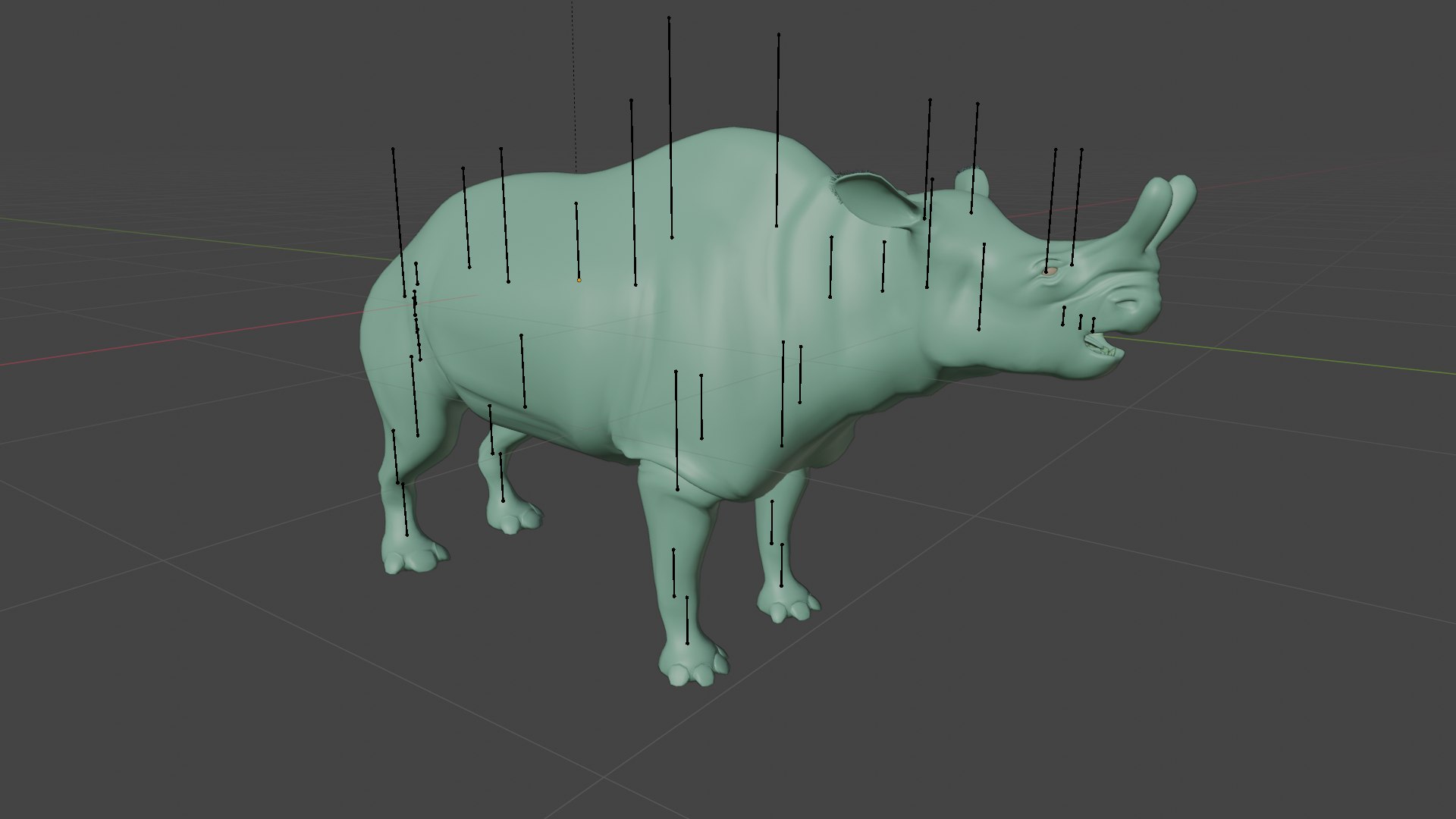 Brontotherium Dinosaur 3D Model - TurboSquid 2365812