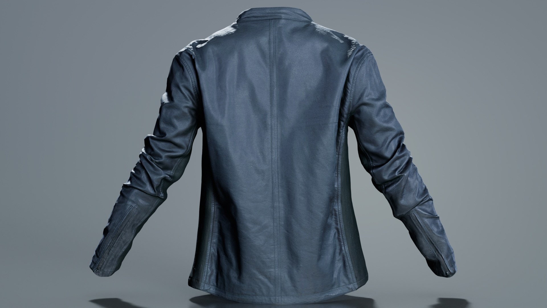 Leather Jacket Open Remastered Model - TurboSquid 2360712