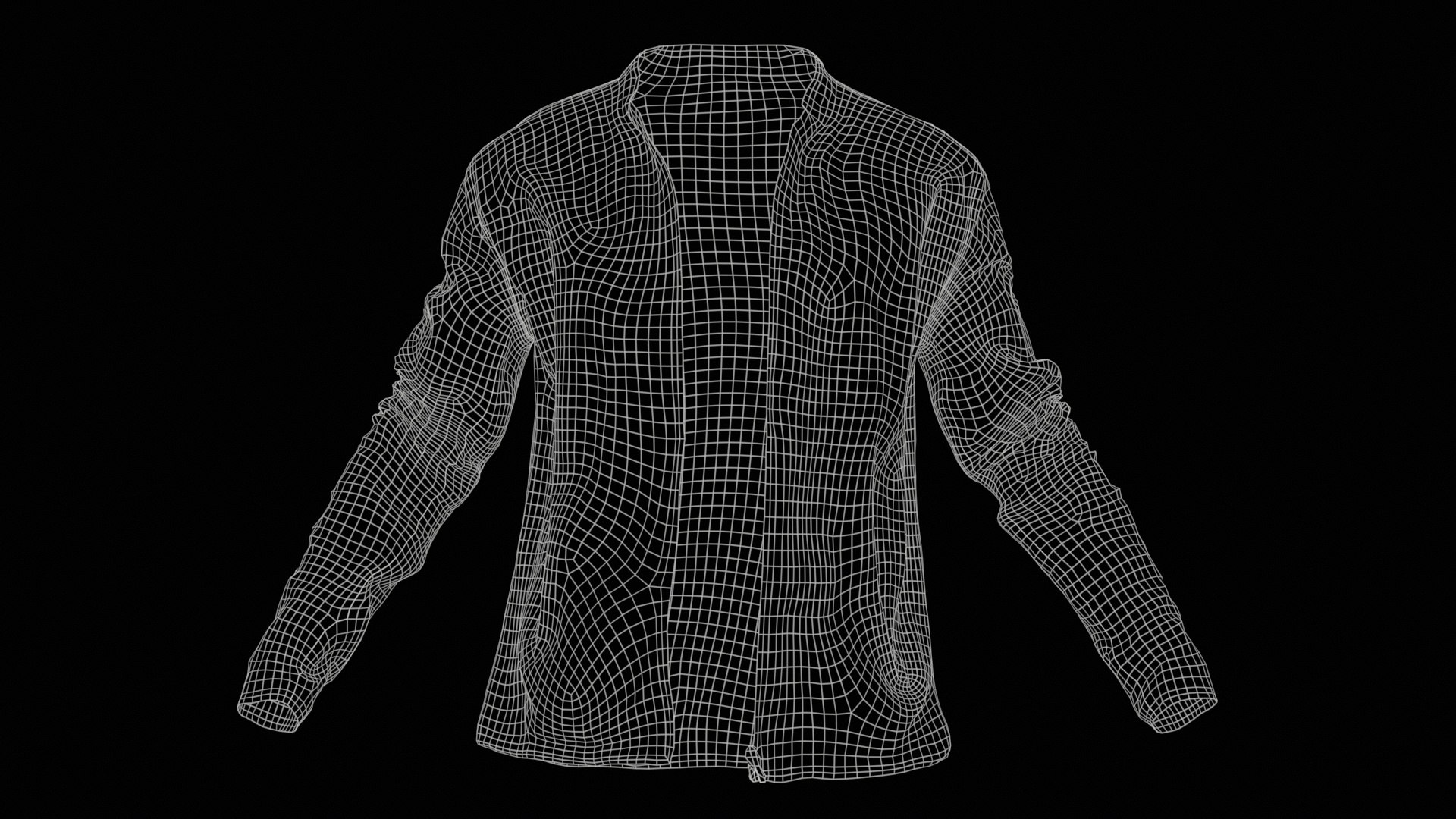 Leather Jacket Open Remastered Model - TurboSquid 2360712