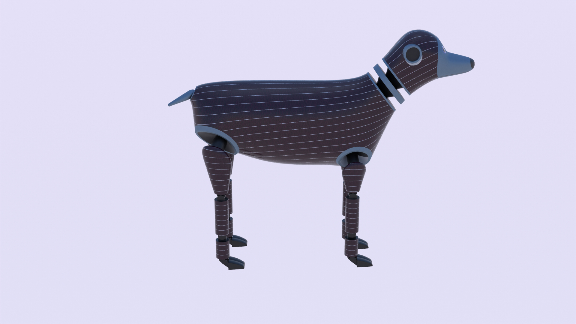 3D Robotic Dog VI PBR Model - TurboSquid 2279613