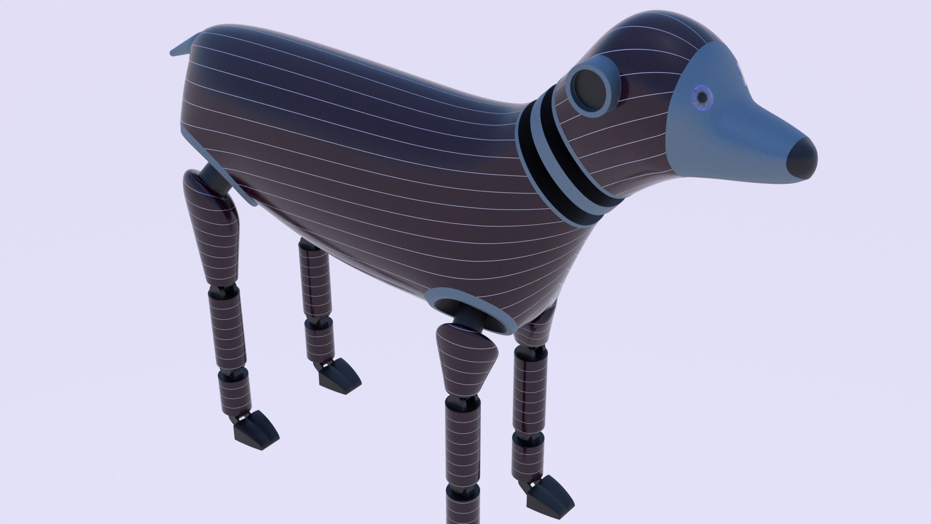 3D Robotic Dog VI PBR Model - TurboSquid 2279613