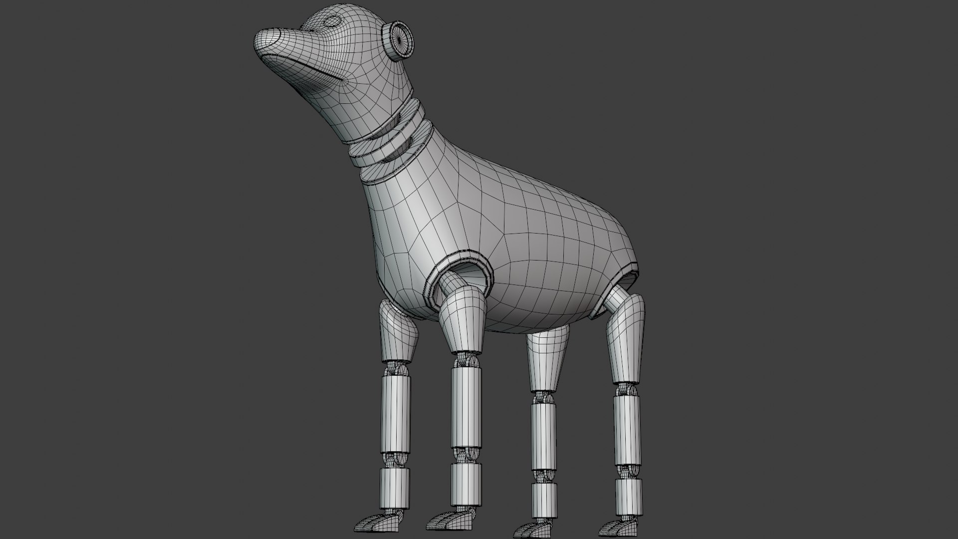3D Robotic Dog VI PBR Model - TurboSquid 2279613