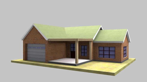House suburban model - TurboSquid 1684208