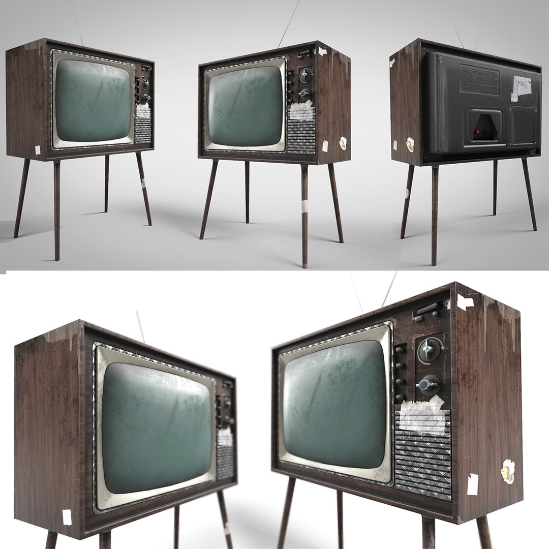 3D Television set - TurboSquid 2165105