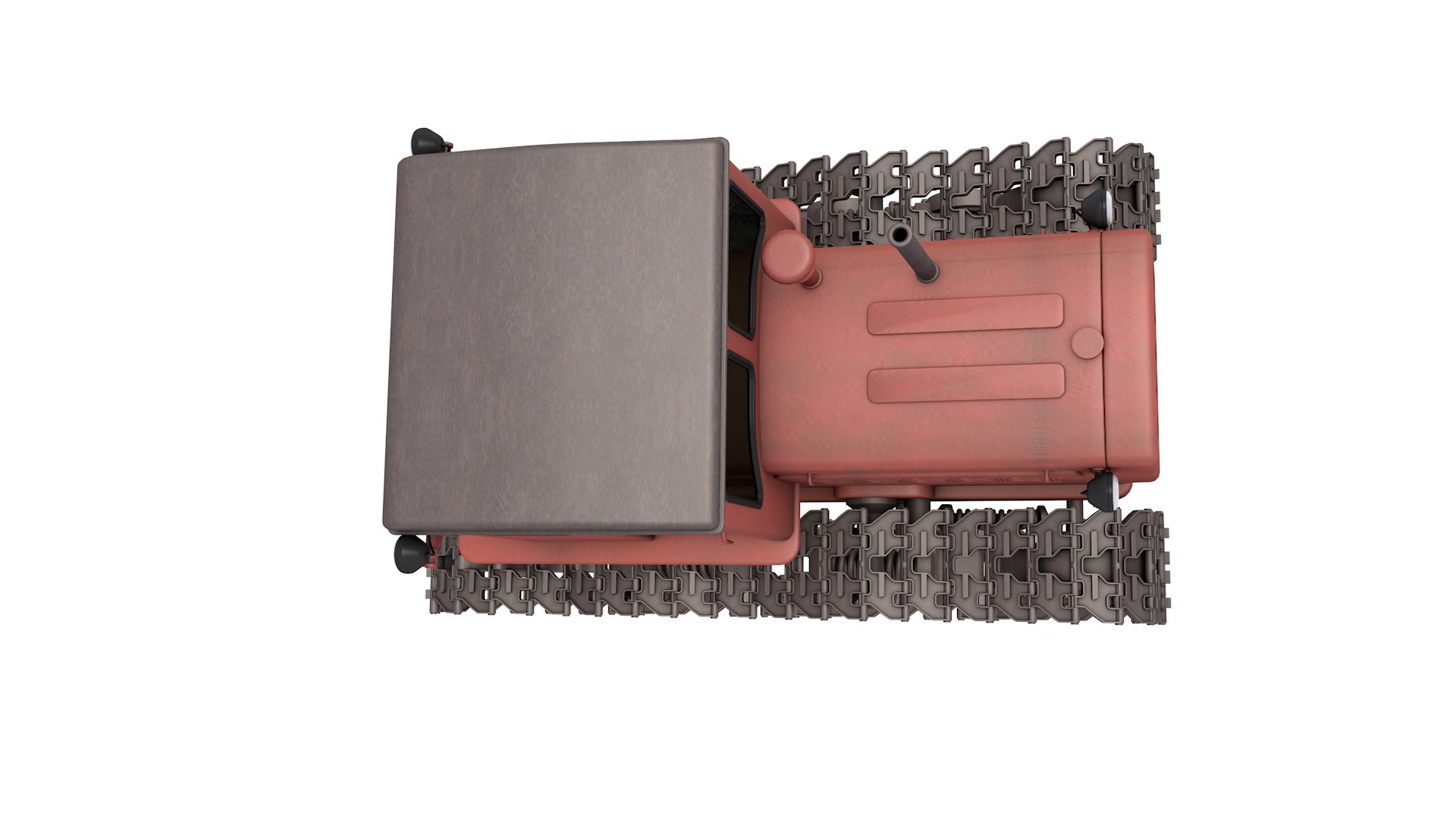 Soviet Crawler Tractor DT54 3D Model - TurboSquid 2234238