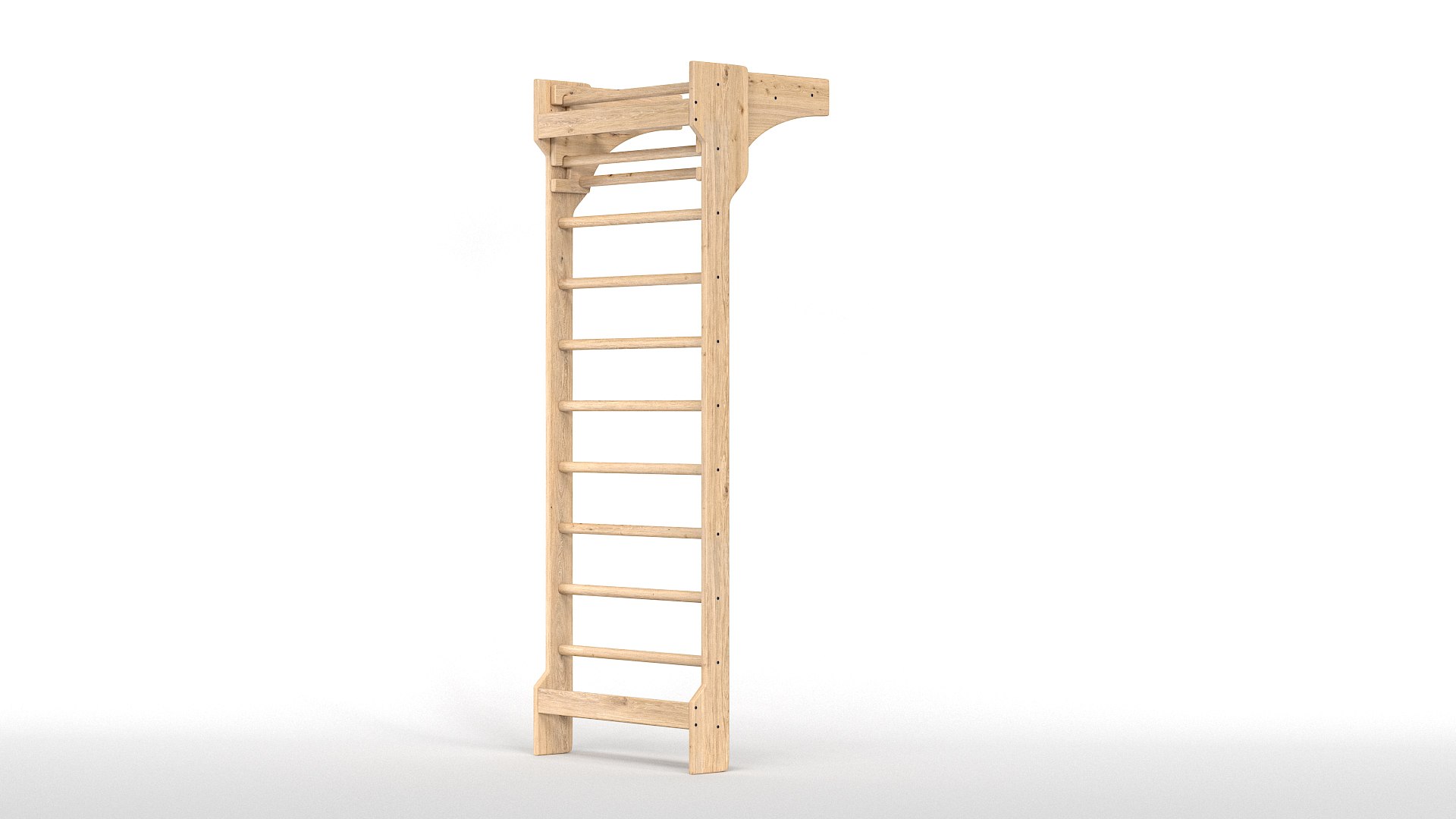 Swedish Ladder - Wooden 3D - TurboSquid 2228280