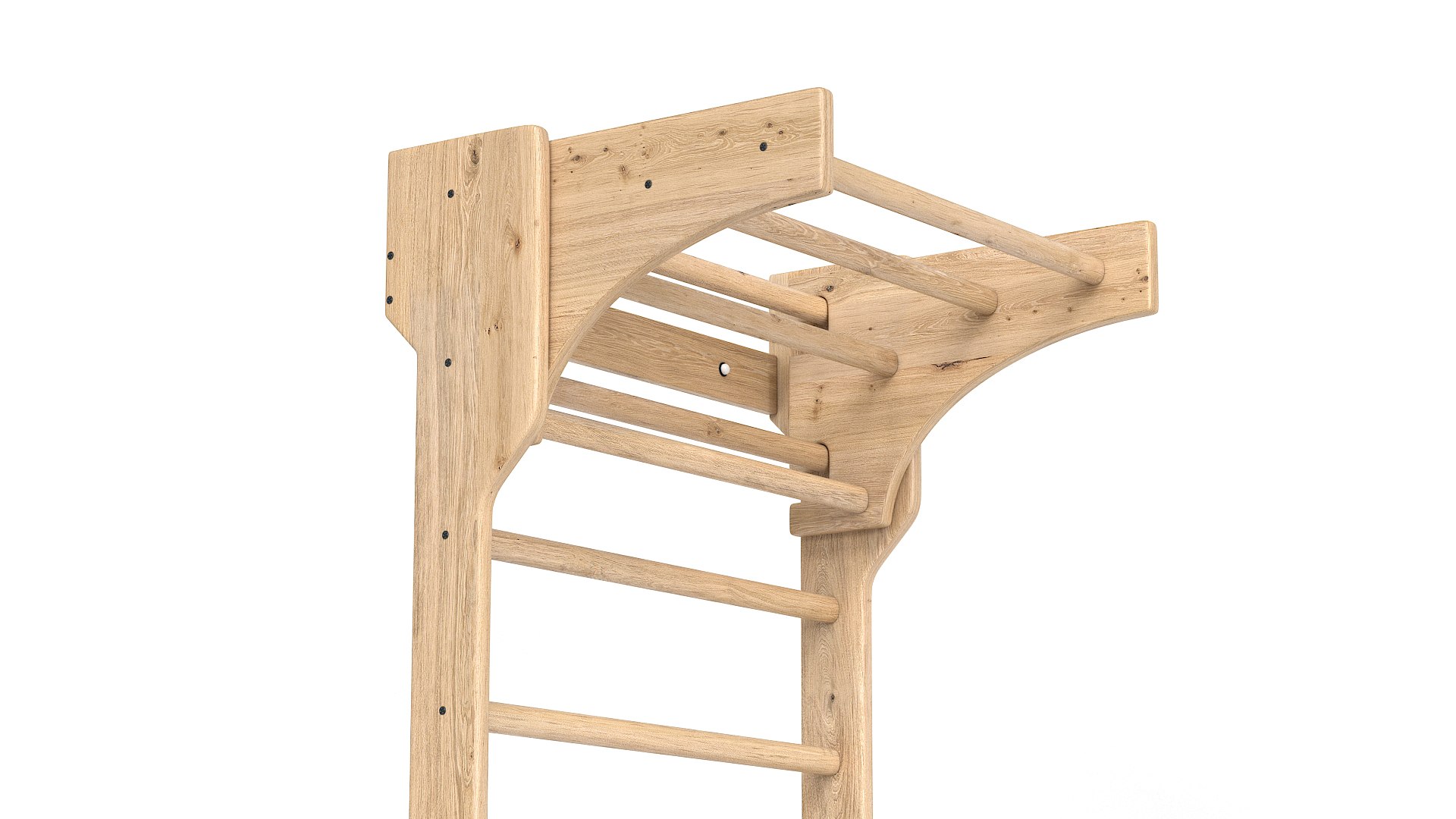 Swedish Ladder - Wooden 3D - TurboSquid 2228280