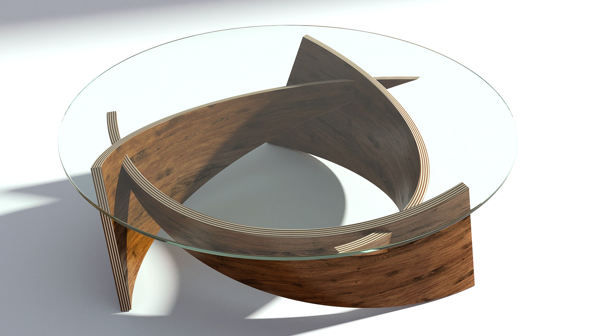 3D Model Glass Table - TurboSquid 1462891