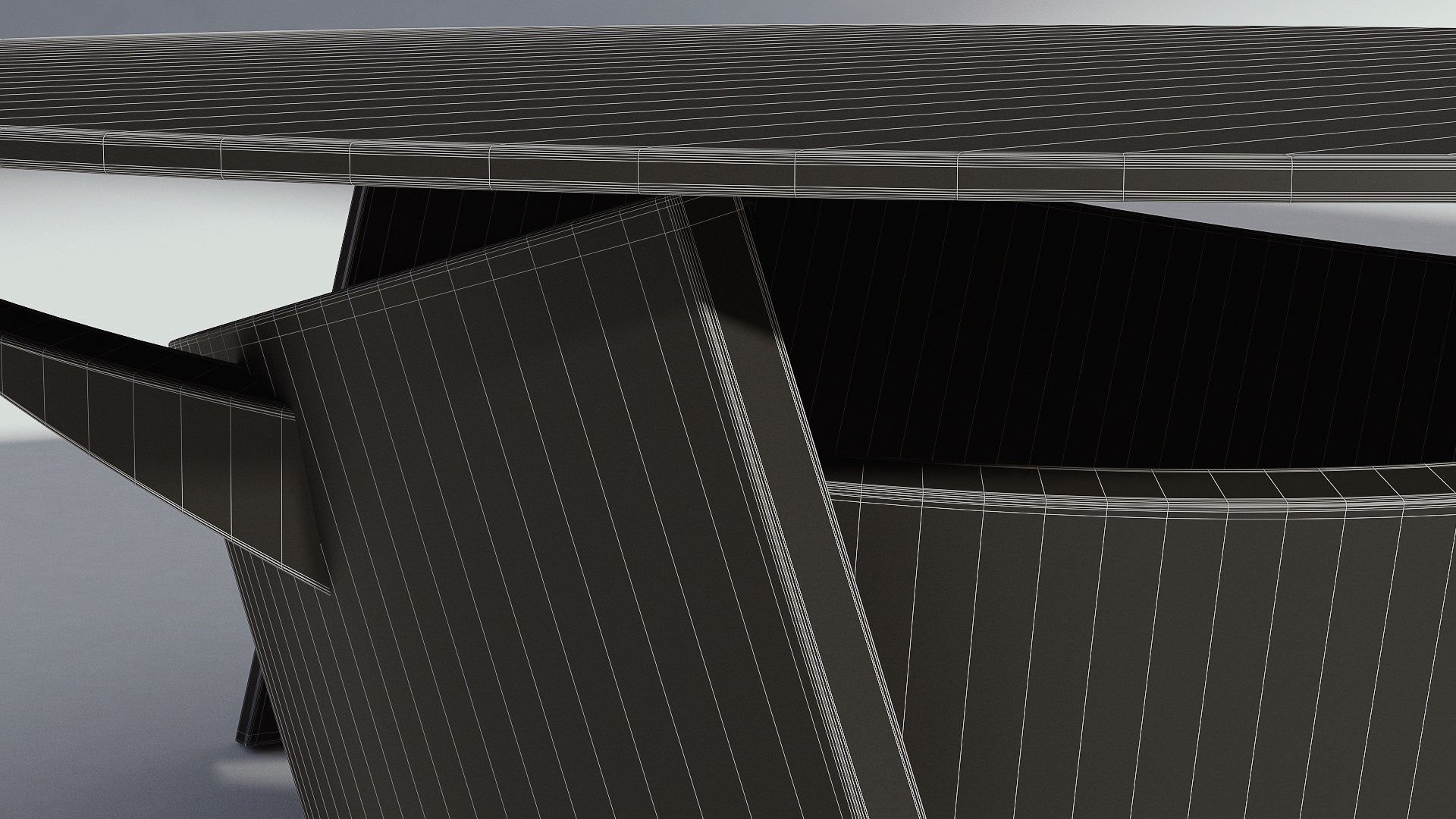 3D Model Glass Table - TurboSquid 1462891