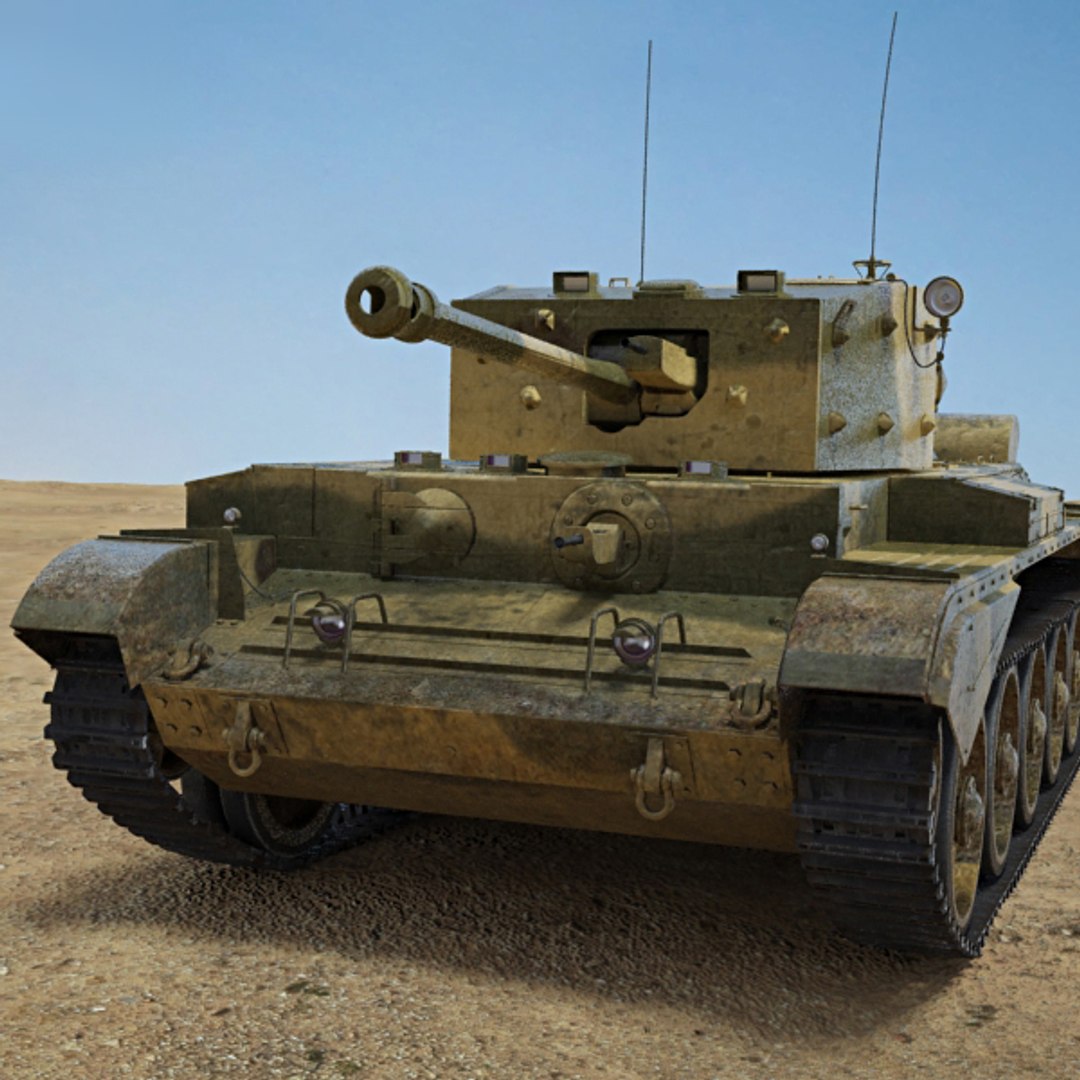 3D cromwell tank model - TurboSquid 1354330
