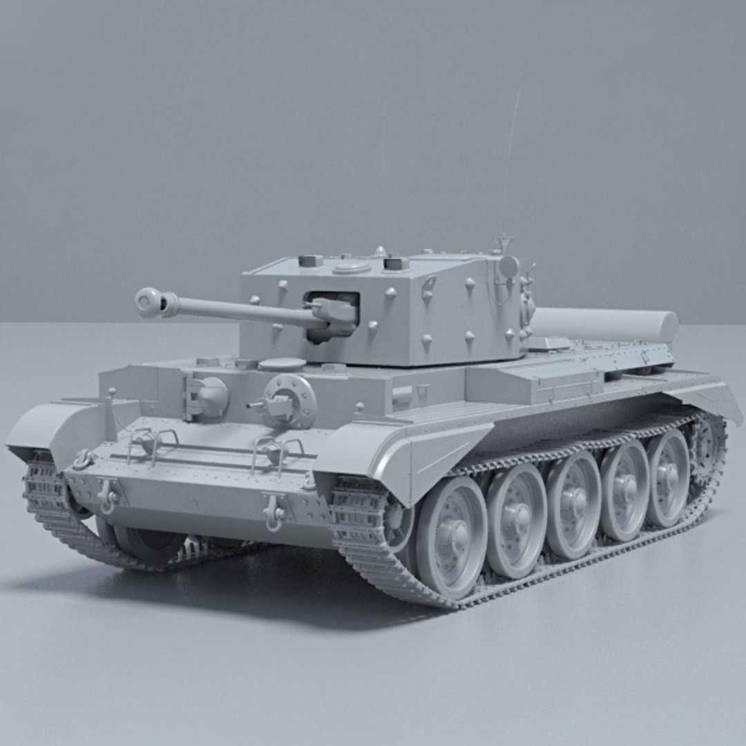 3D cromwell tank model - TurboSquid 1354330