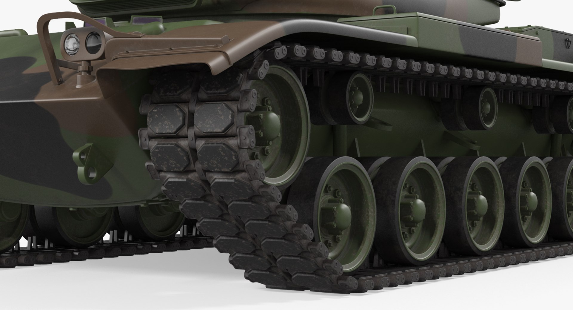 Combat Tank M60a3 Patton 3D Model - TurboSquid 1158195