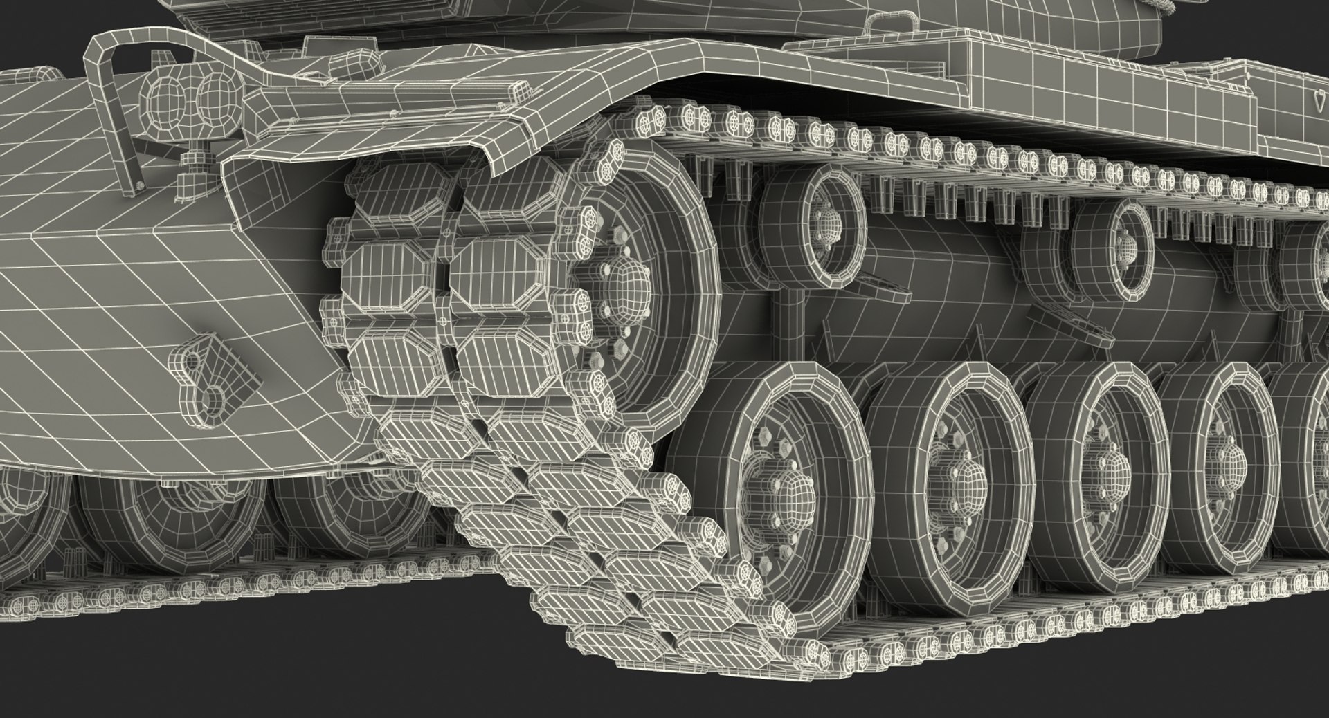 Combat Tank M60a3 Patton 3D Model - TurboSquid 1158195