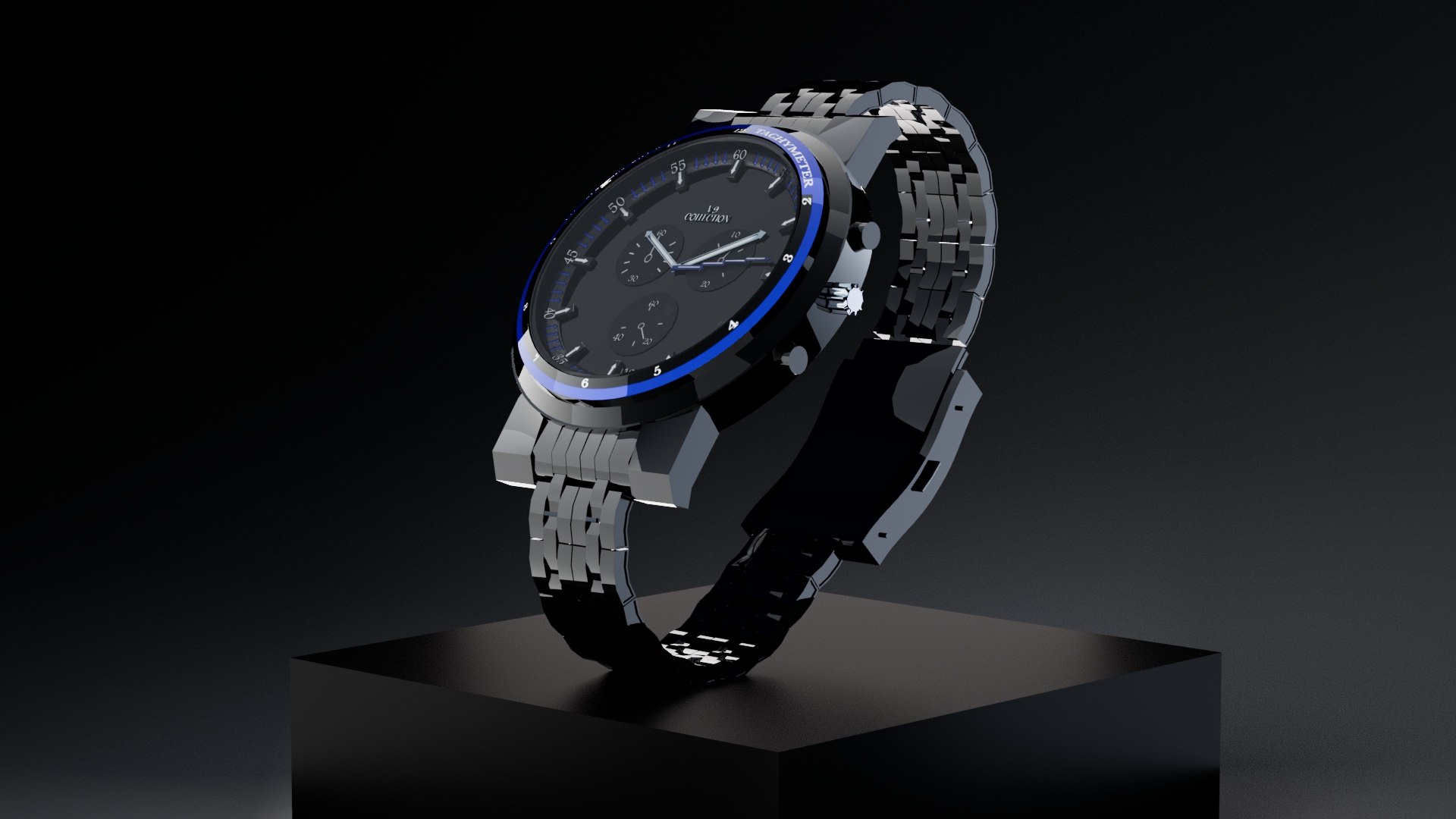 Luxury Wristwatch 3D Model High-Quality 3D Model - TurboSquid 2317006
