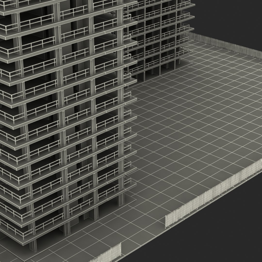 building construction 4 3d model