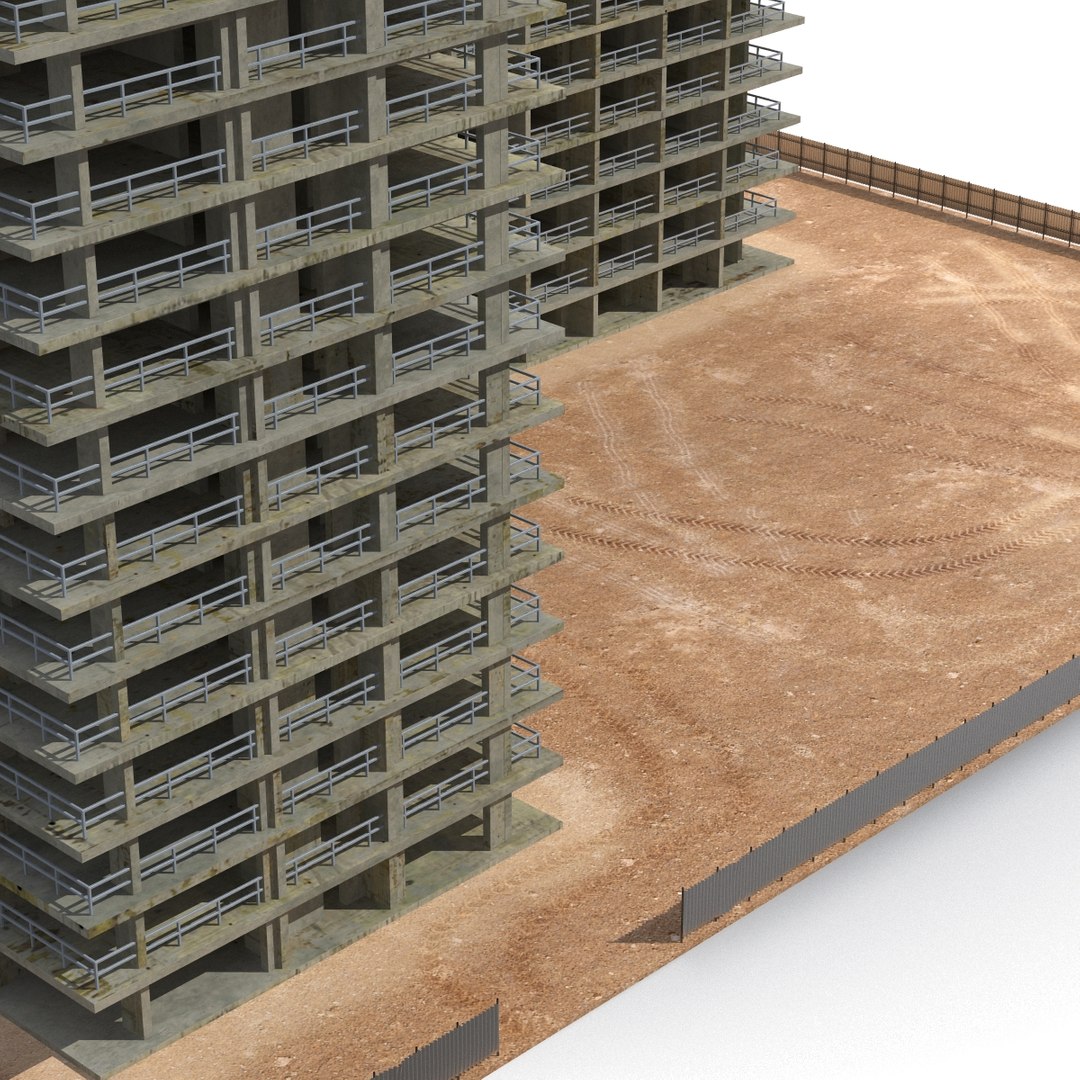 building construction 4 3d model