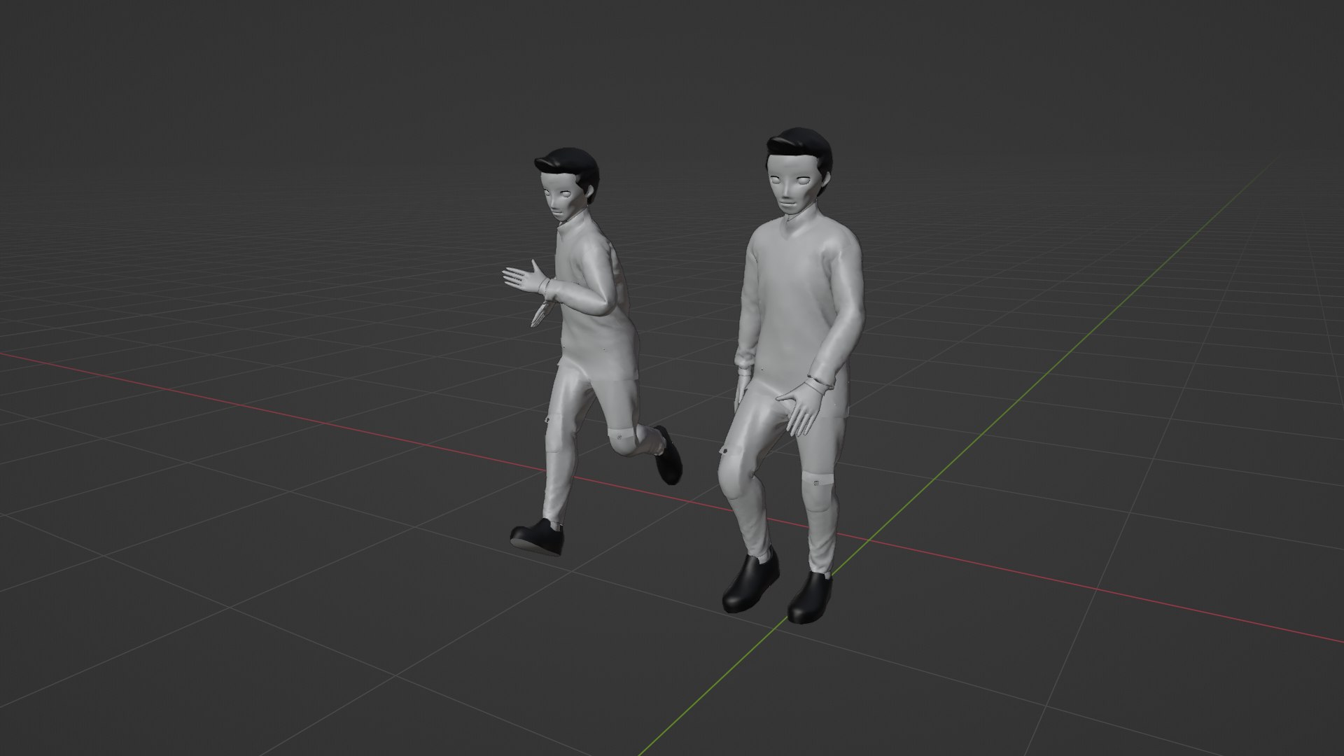 3D Cartoon Character Walking And Running Animation - TurboSquid 2004046