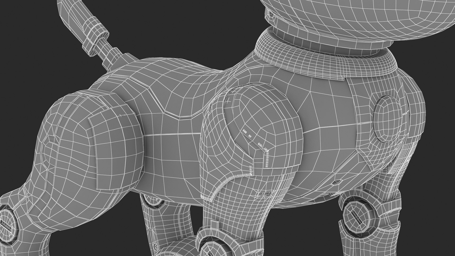 Robot Dog Model - TurboSquid 1626911