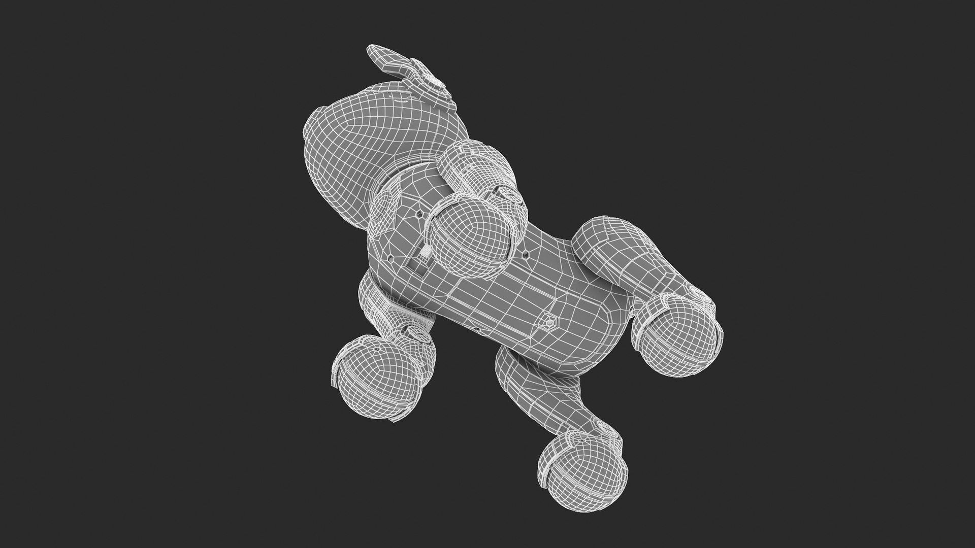 Robot Dog Model - TurboSquid 1626911