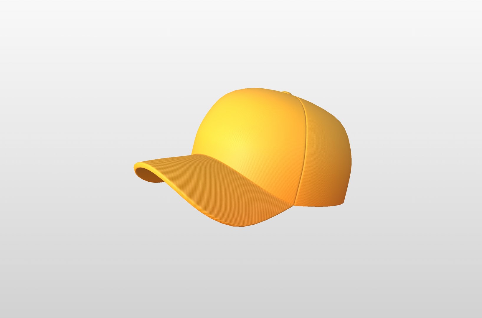 Yellow Cap 3D Model - TurboSquid 2120415