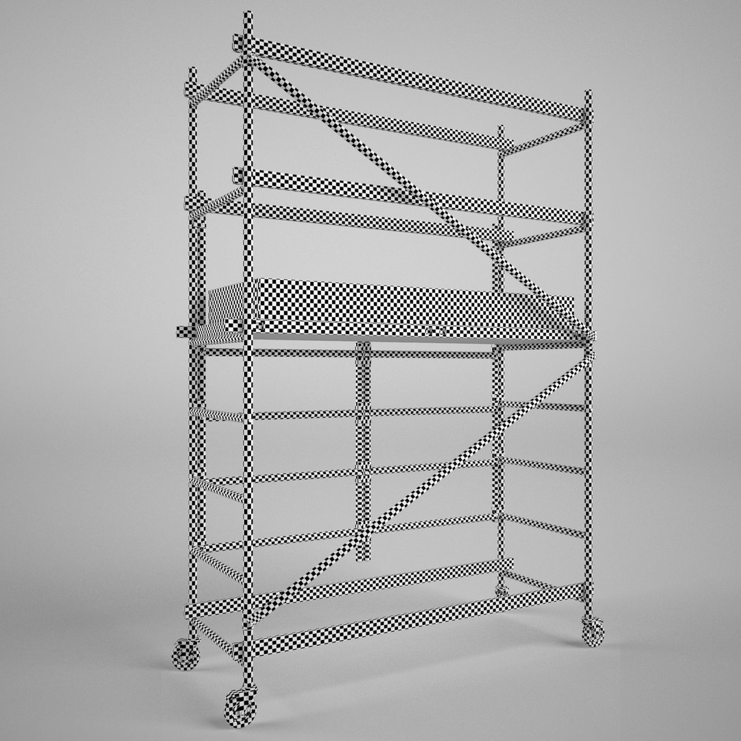Scaffold Tower 3d Model