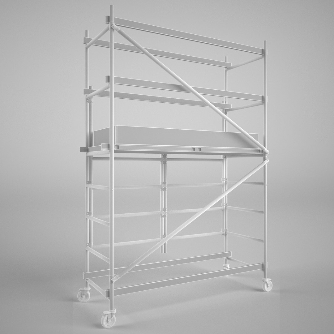 Scaffold Tower 3d Model