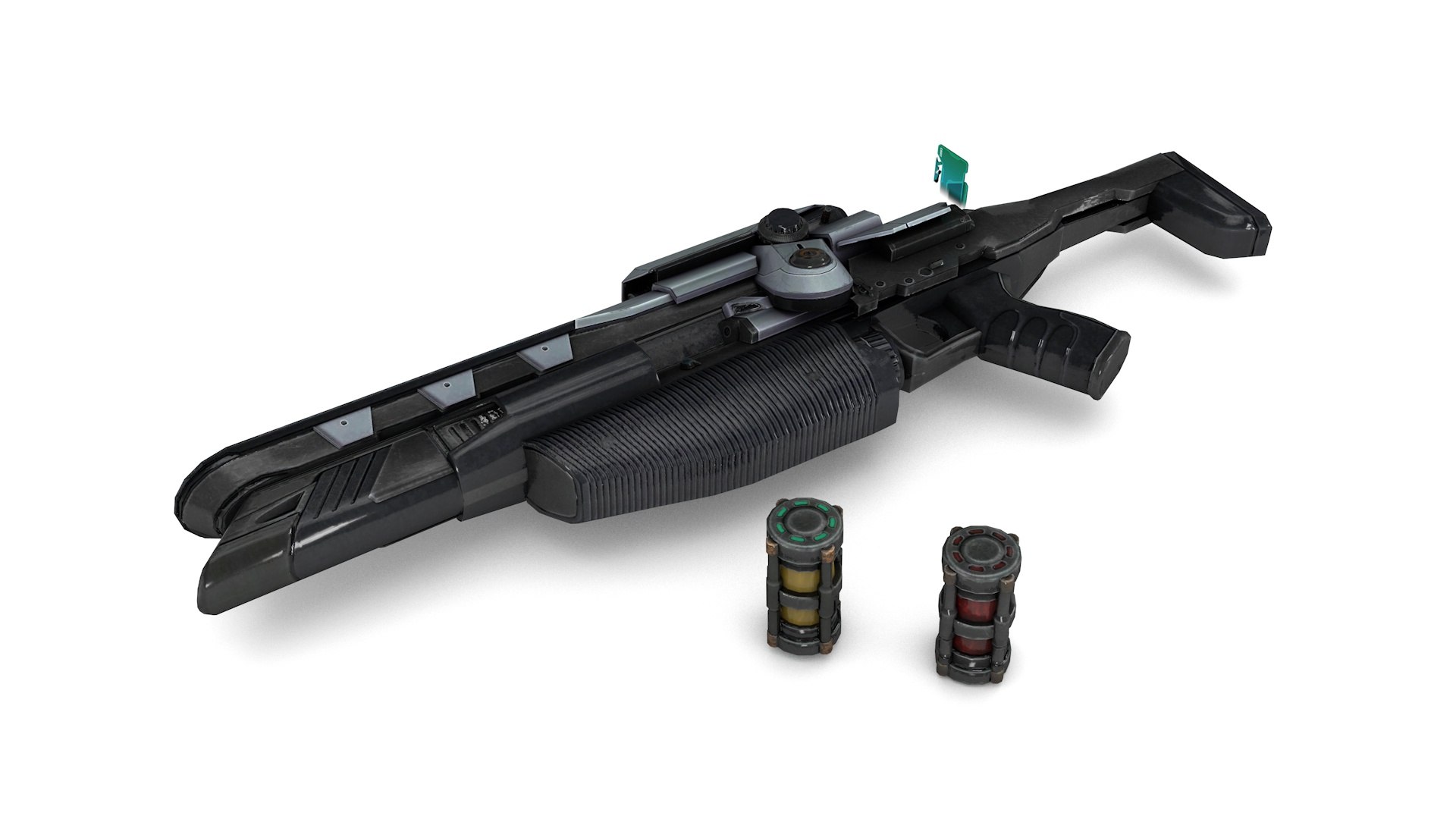 Energy Rifle 3D Model - TurboSquid 2350566