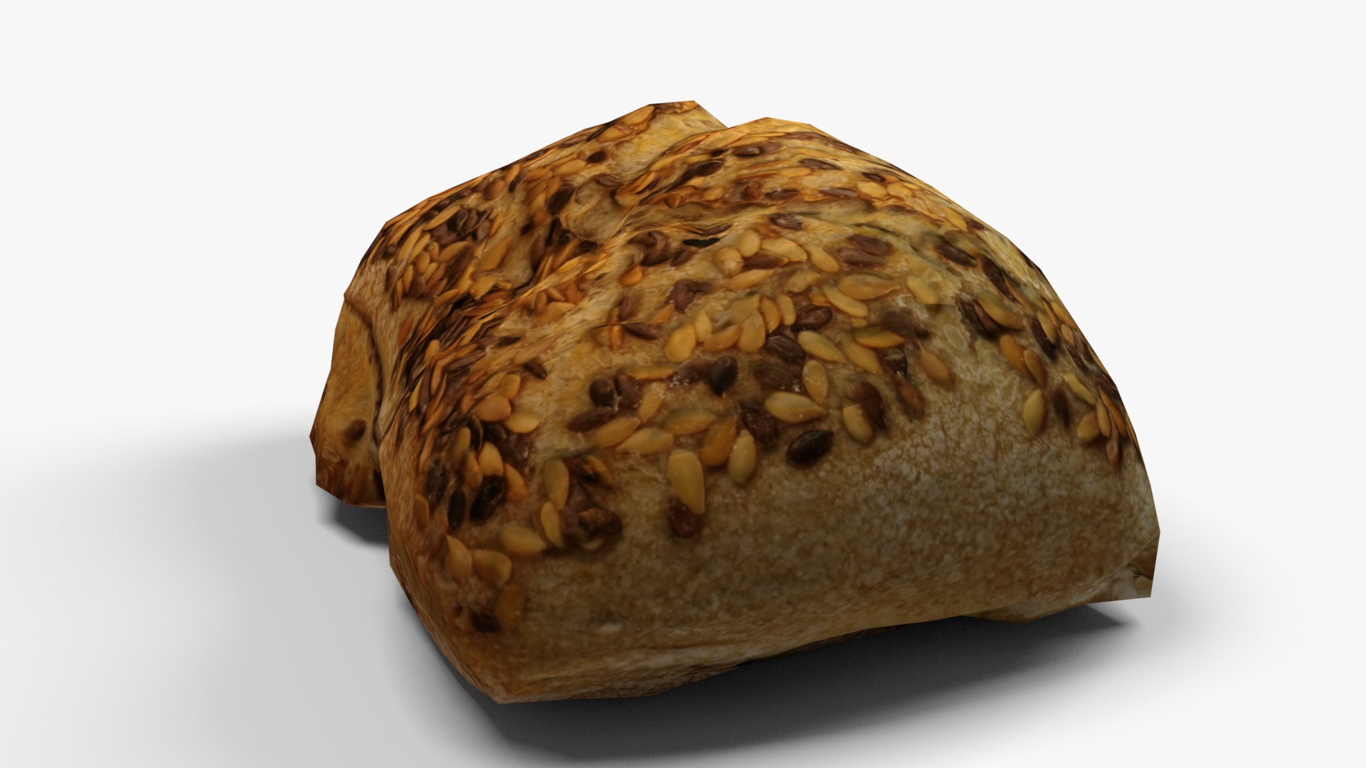 3D Pastry Small Seed Bred Model - TurboSquid 1769408