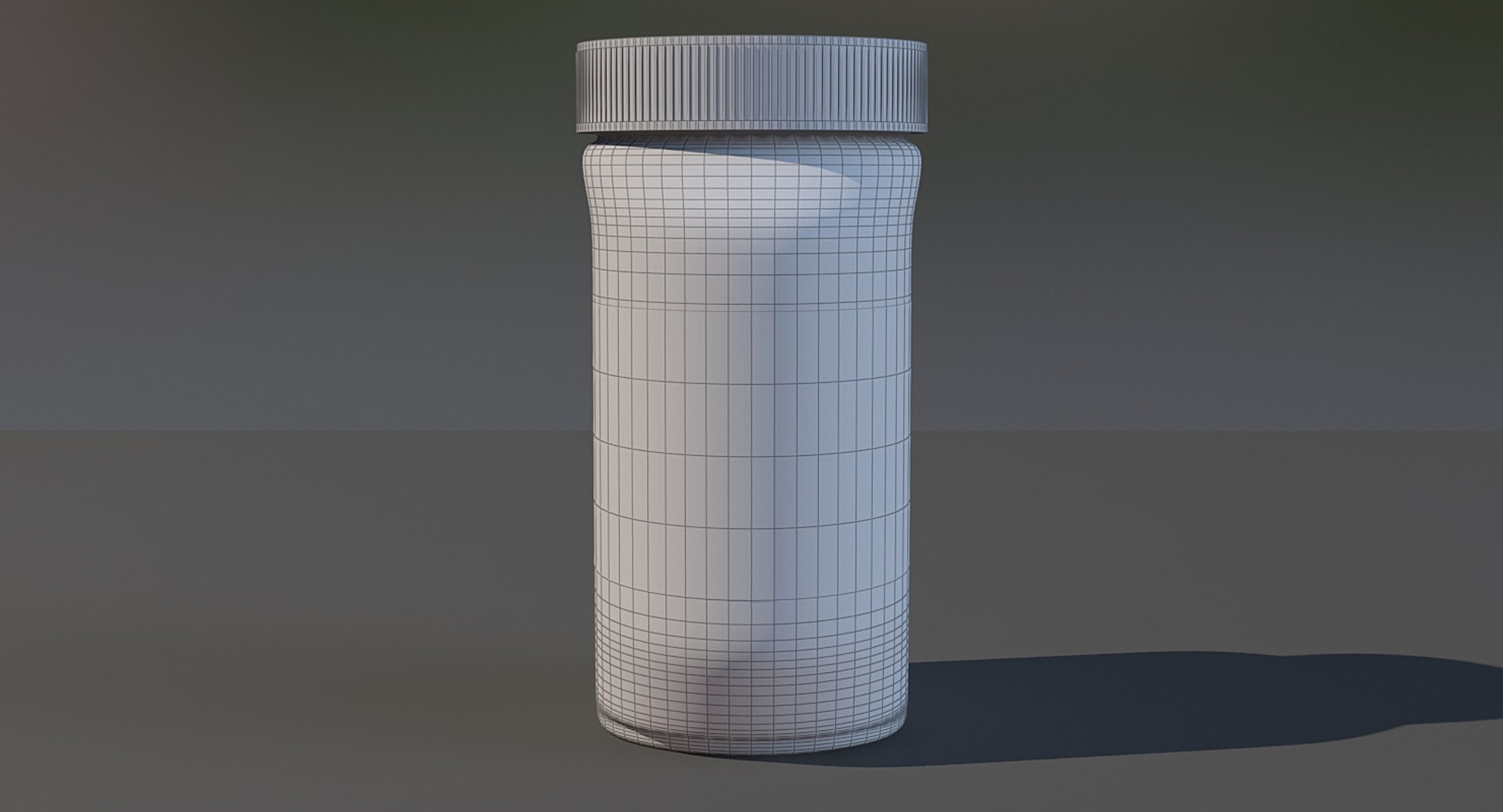 3d Model Nutella Jar