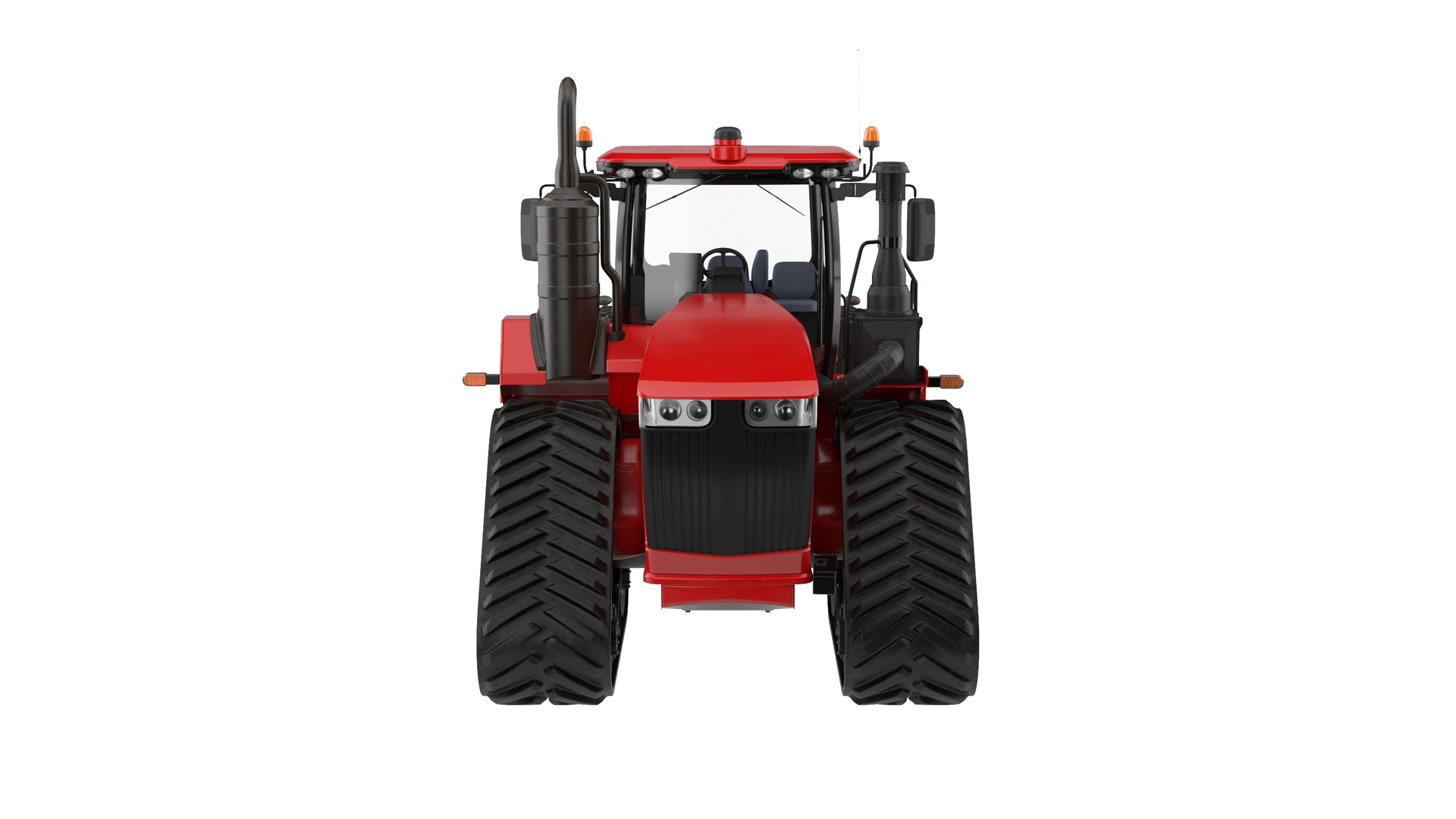 3D Four Track Tractor Model - TurboSquid 2029498