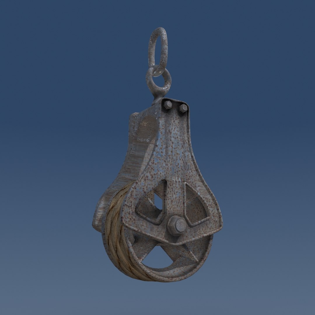 Pulley 3d Ma
