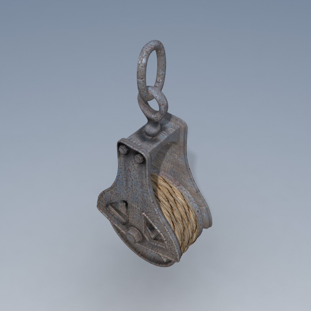 Pulley 3d Ma