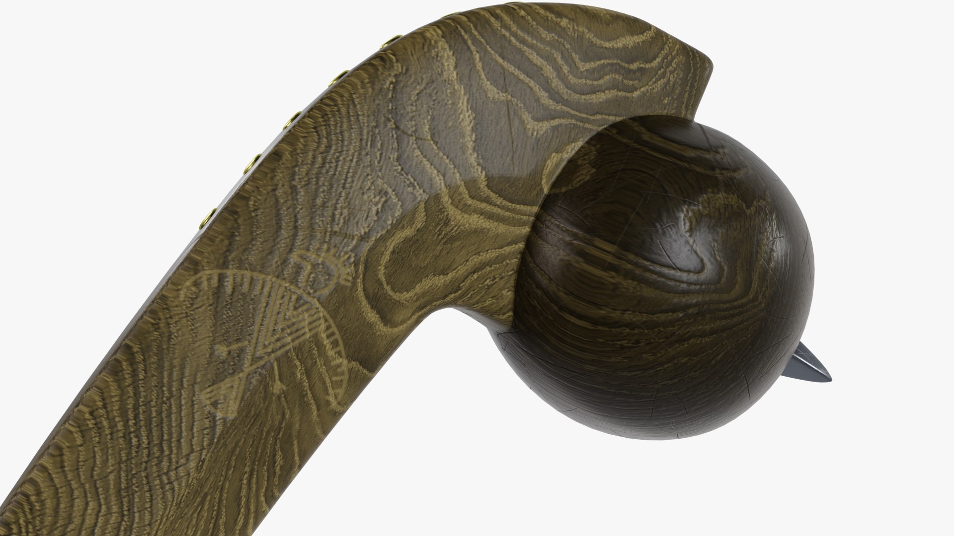 Ball Headed War Club 3D Model - TurboSquid 2050244