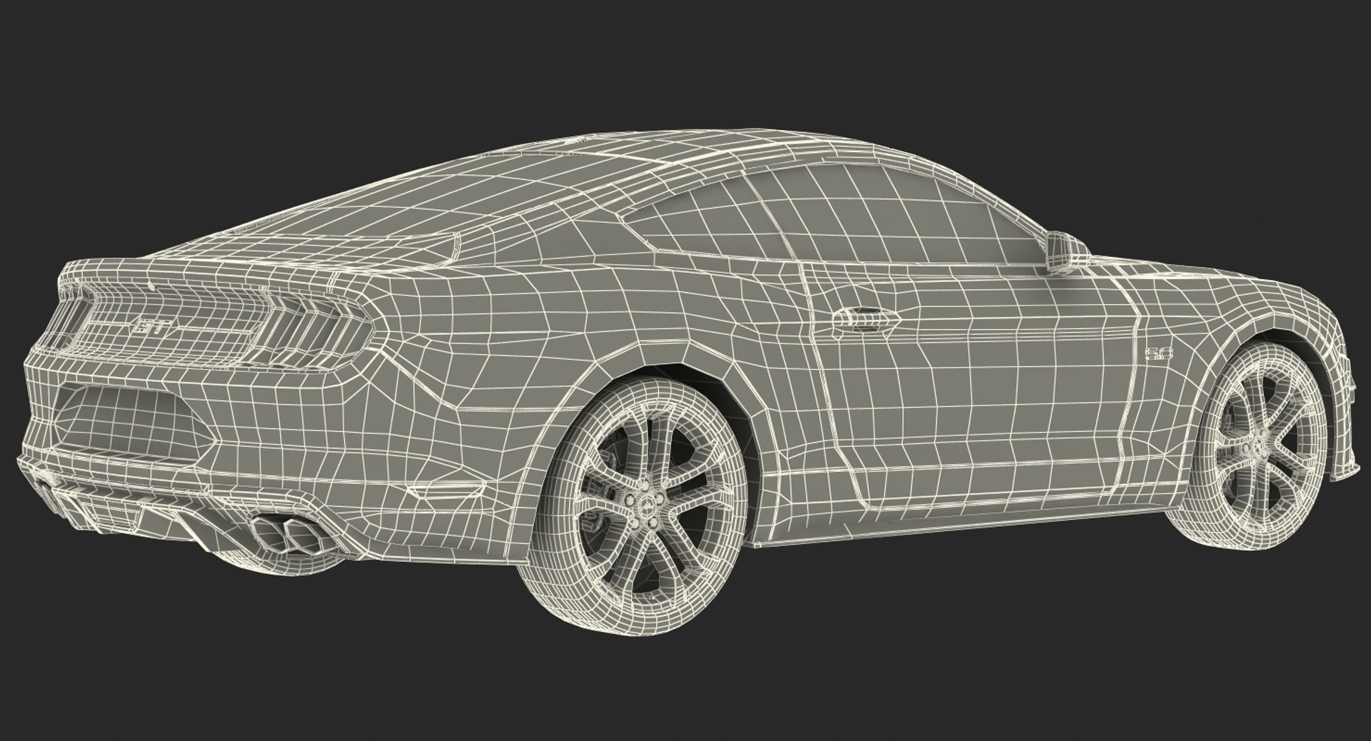 3D model mustang 2018 - TurboSquid 1195891