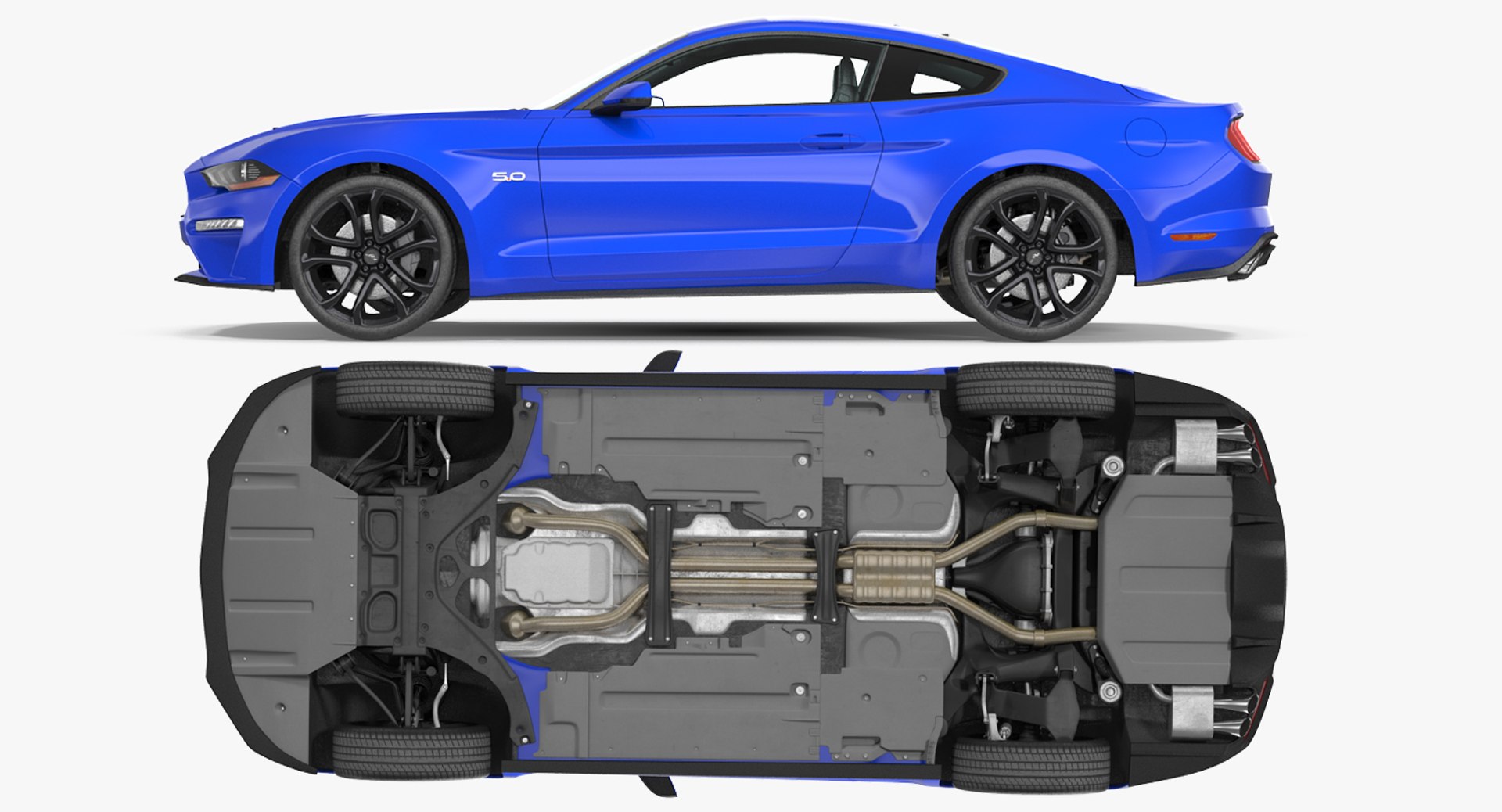 3D Model Mustang 2018 - TurboSquid 1195891
