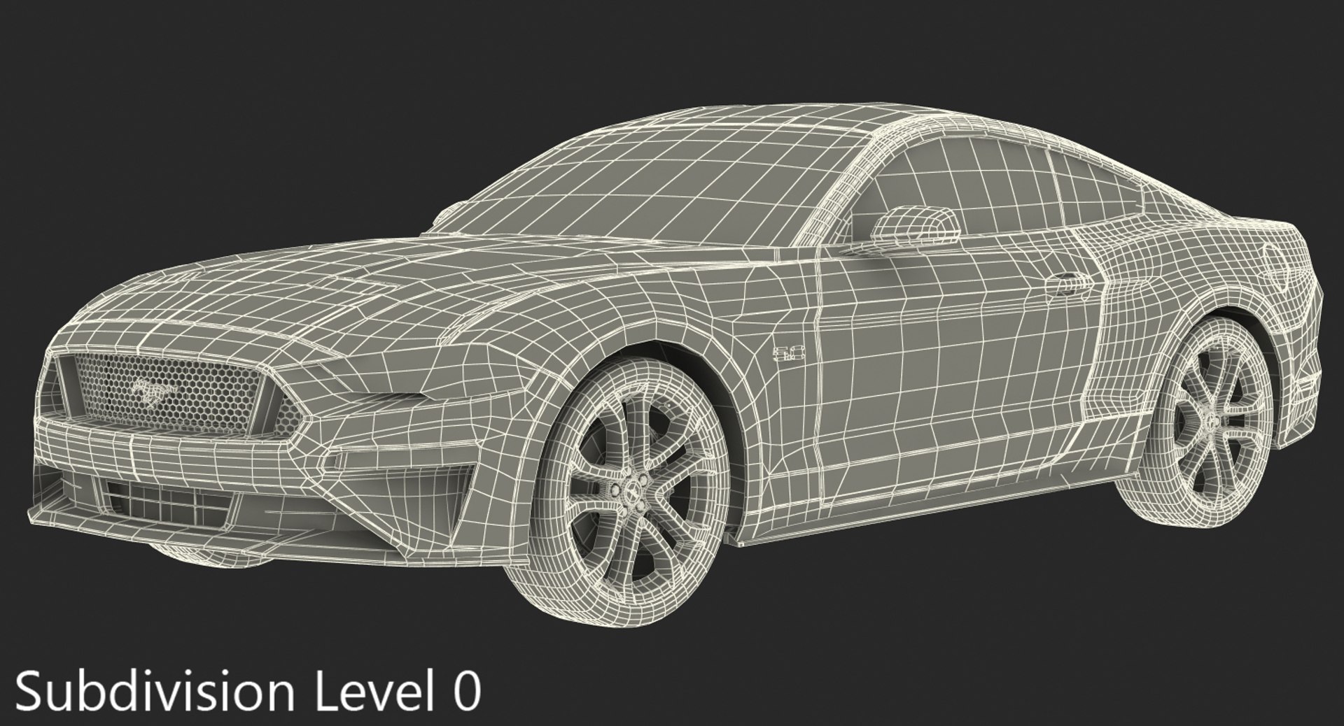 3D model mustang 2018 - TurboSquid 1195891