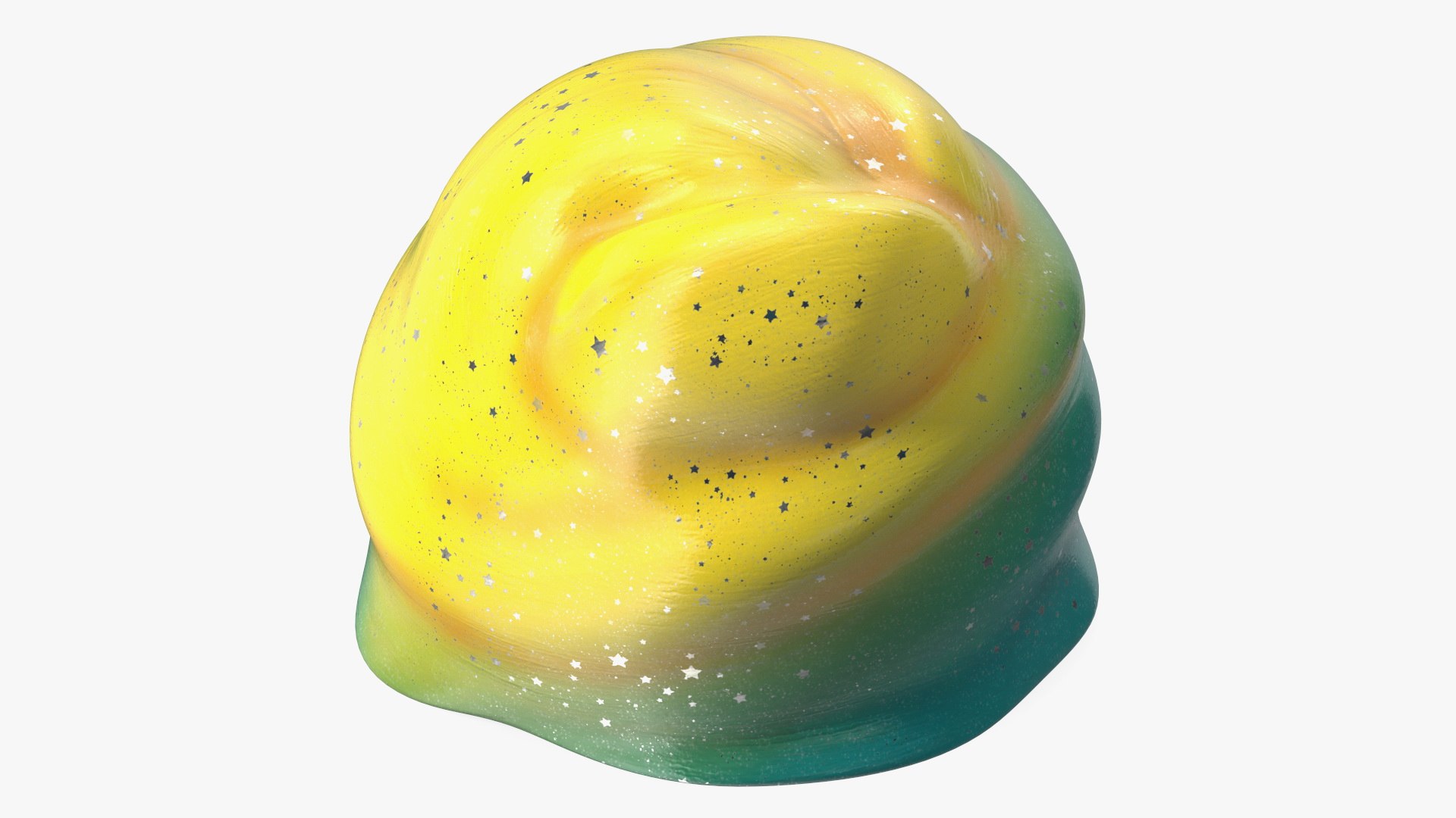 3D Yellow Blue Toy Slimes model - TurboSquid 2112948