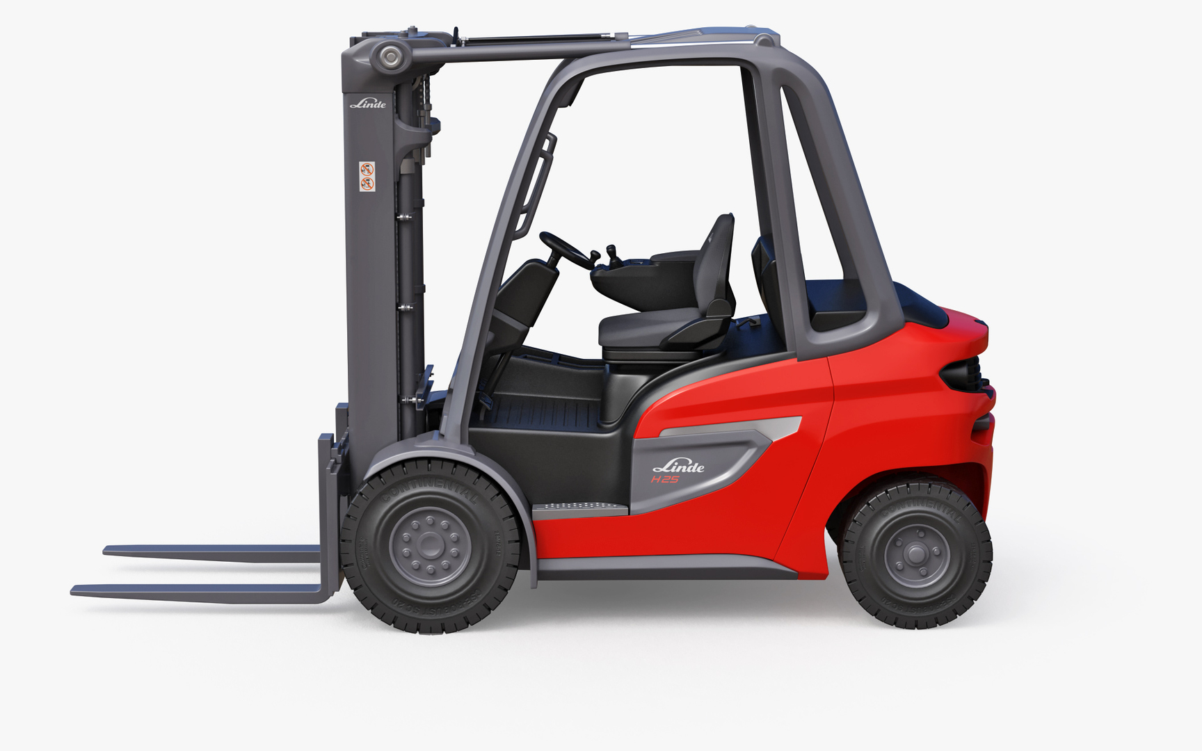 3D Linde H25 Diesel Forklift - TurboSquid 2105175