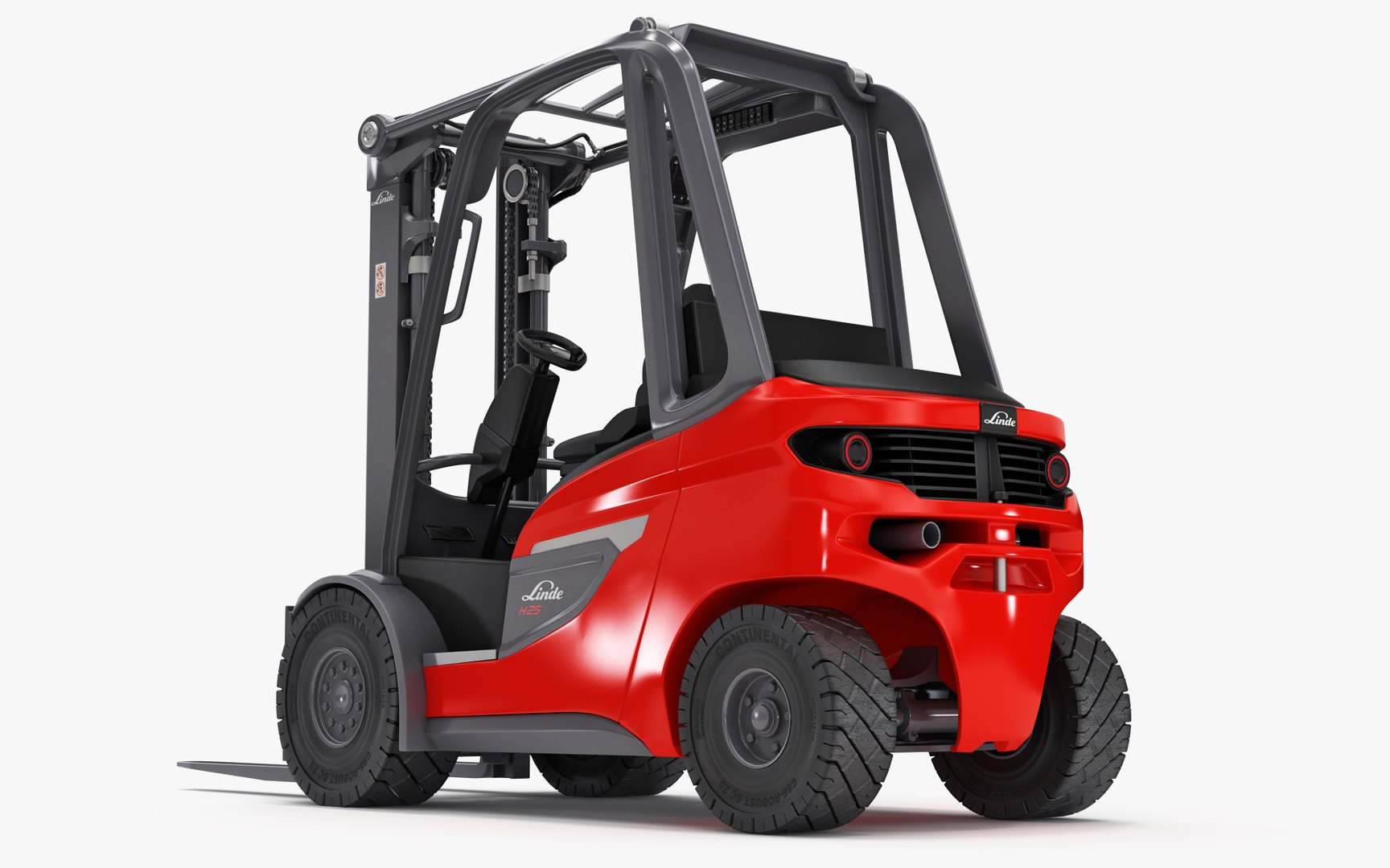 3D Linde H25 Diesel Forklift - TurboSquid 2105175