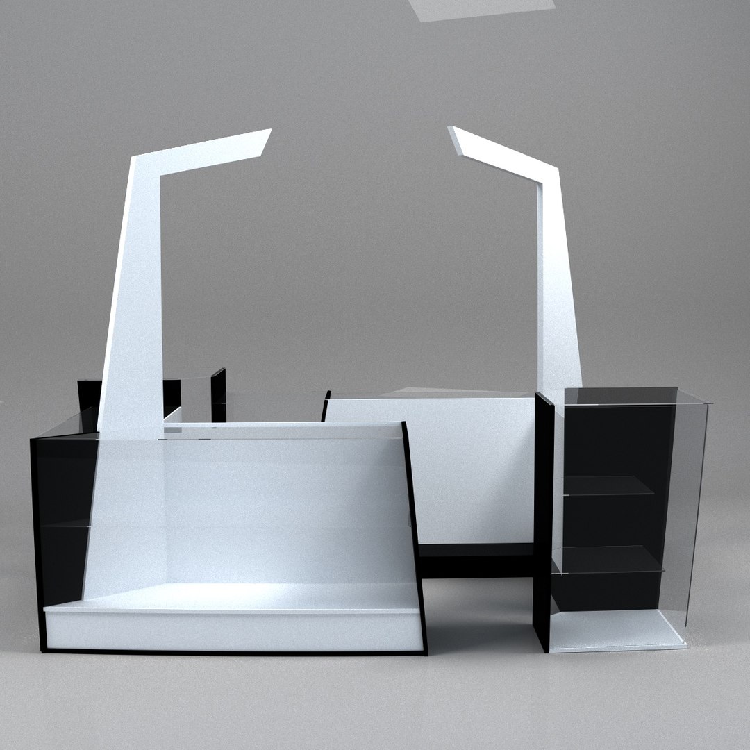 3D Model Sale Stand - TurboSquid 1401055