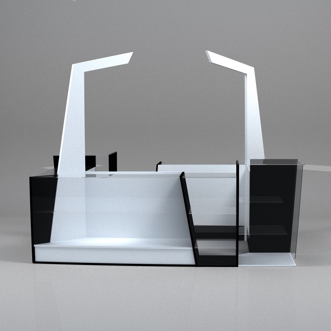 3D Model Sale Stand - TurboSquid 1401055