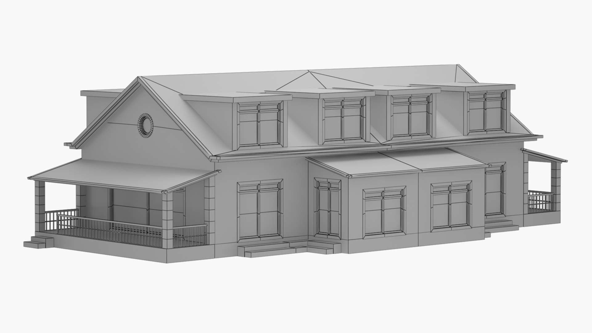 3D Cottage 20 - TurboSquid 2345353