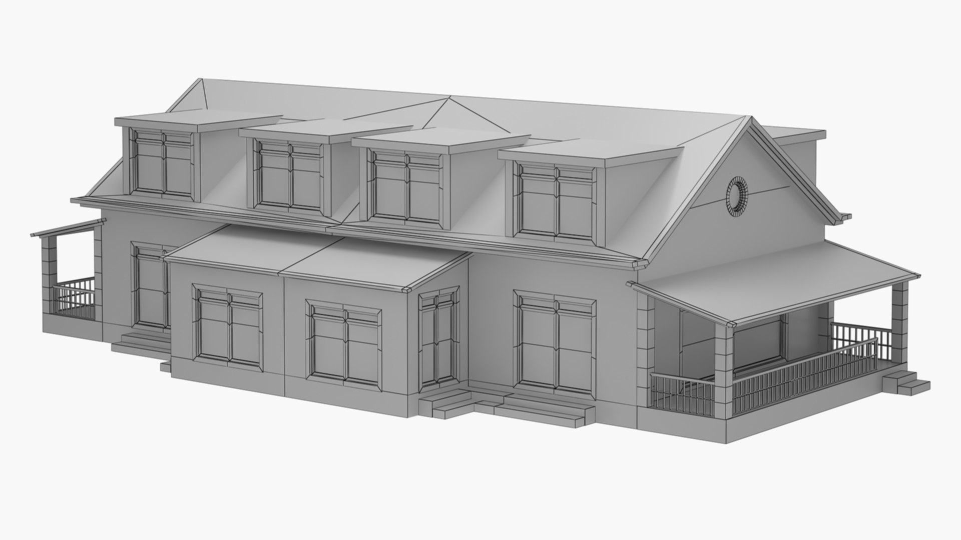 3D Cottage 20 - TurboSquid 2345353