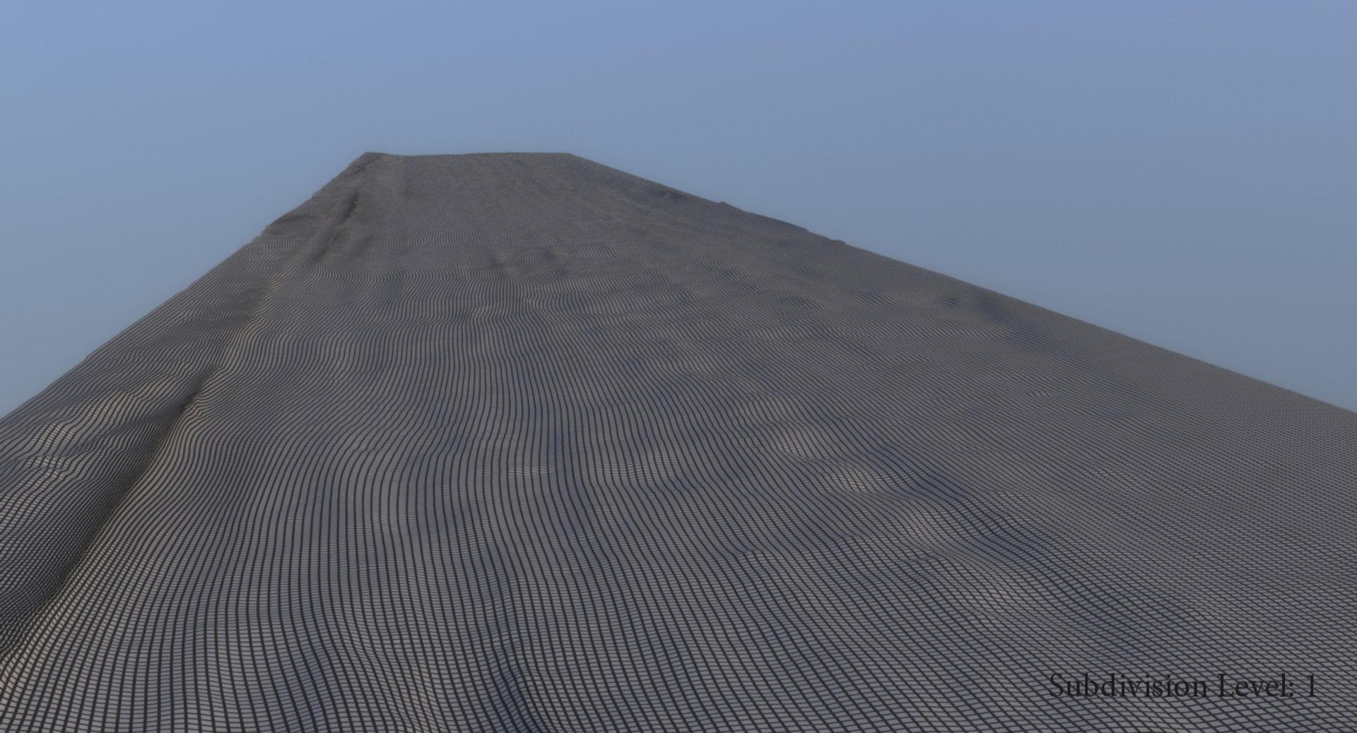 3d Model Of Scan Snow Road