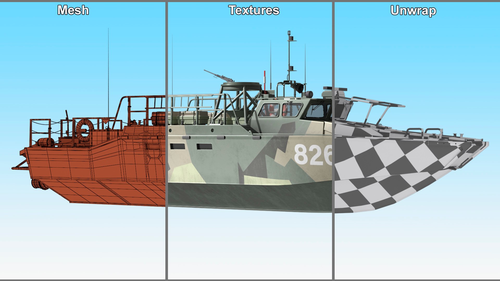 3D Sweden Military CB90 Class Fast Assault Craft Rigged - TurboSquid ...