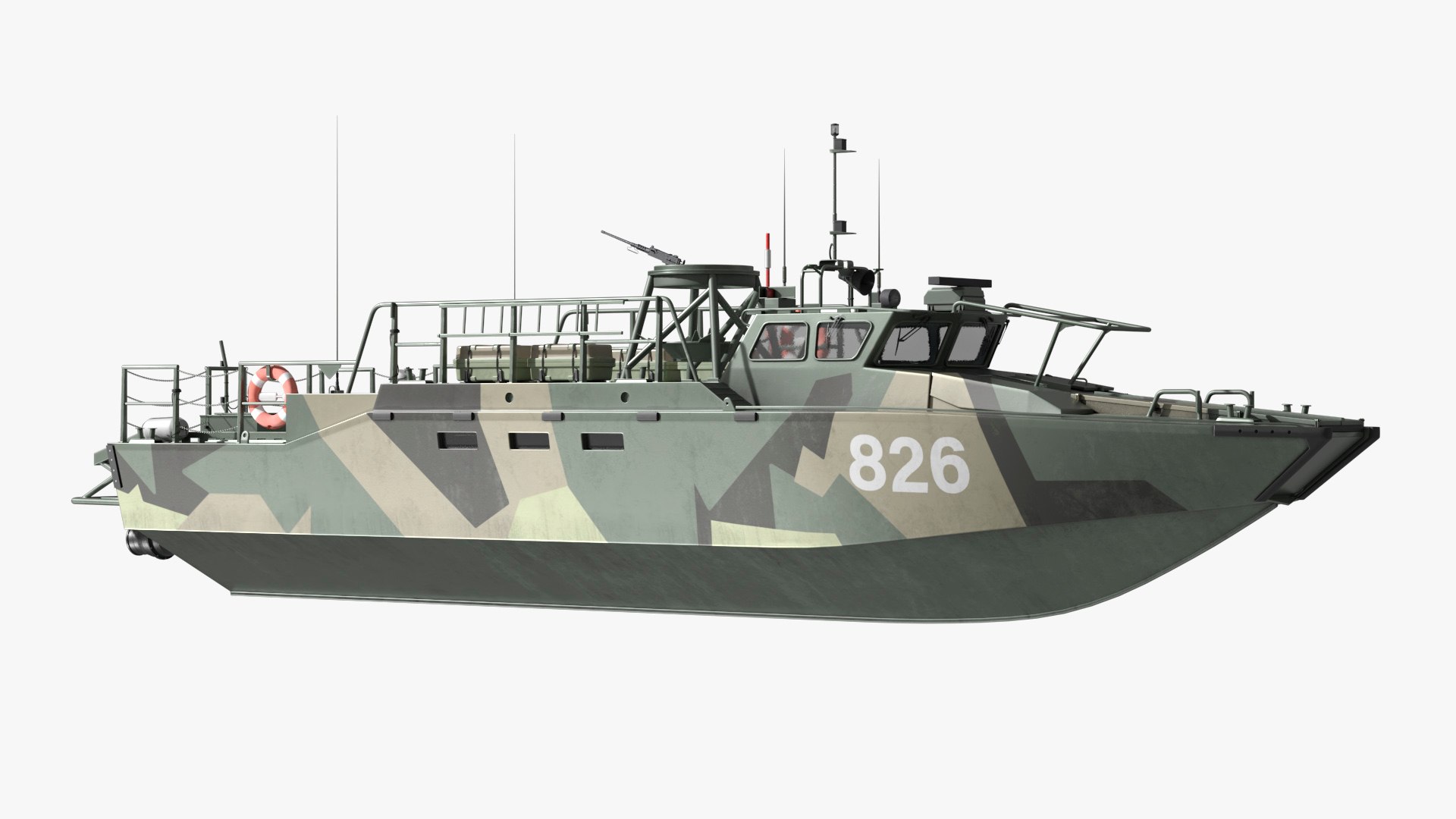 3D Sweden Military CB90 Class Fast Assault Craft Rigged - TurboSquid ...