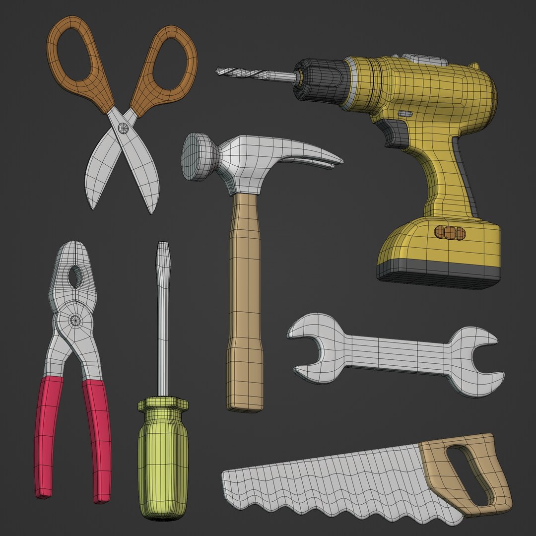 Tool 3D Model - TurboSquid 1664709