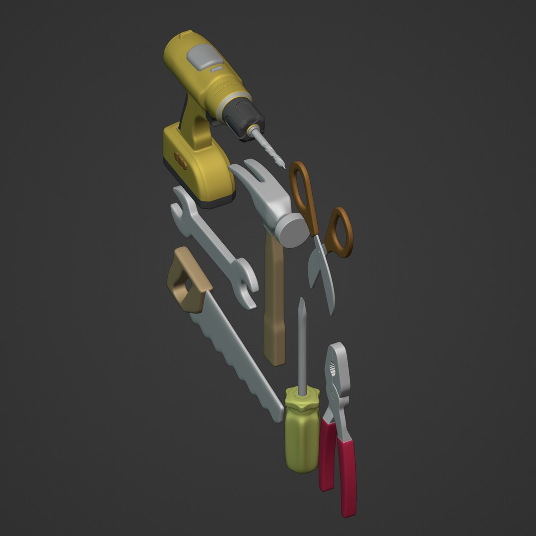 Tool 3D Model - TurboSquid 1664709