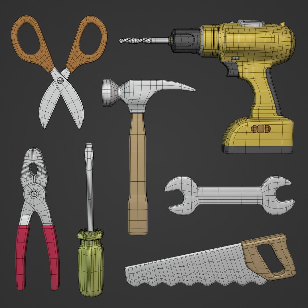 Tool 3D Model - TurboSquid 1664709